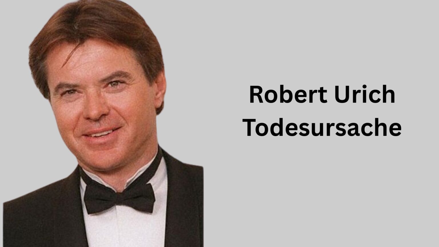 Robert Urich Todesursache - Lebens Updates